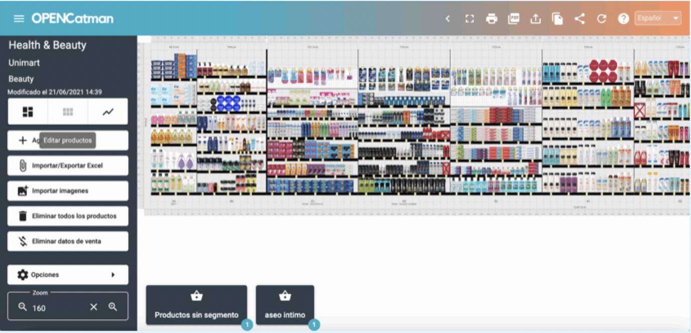 OPENCatman - The free interactive planogram software